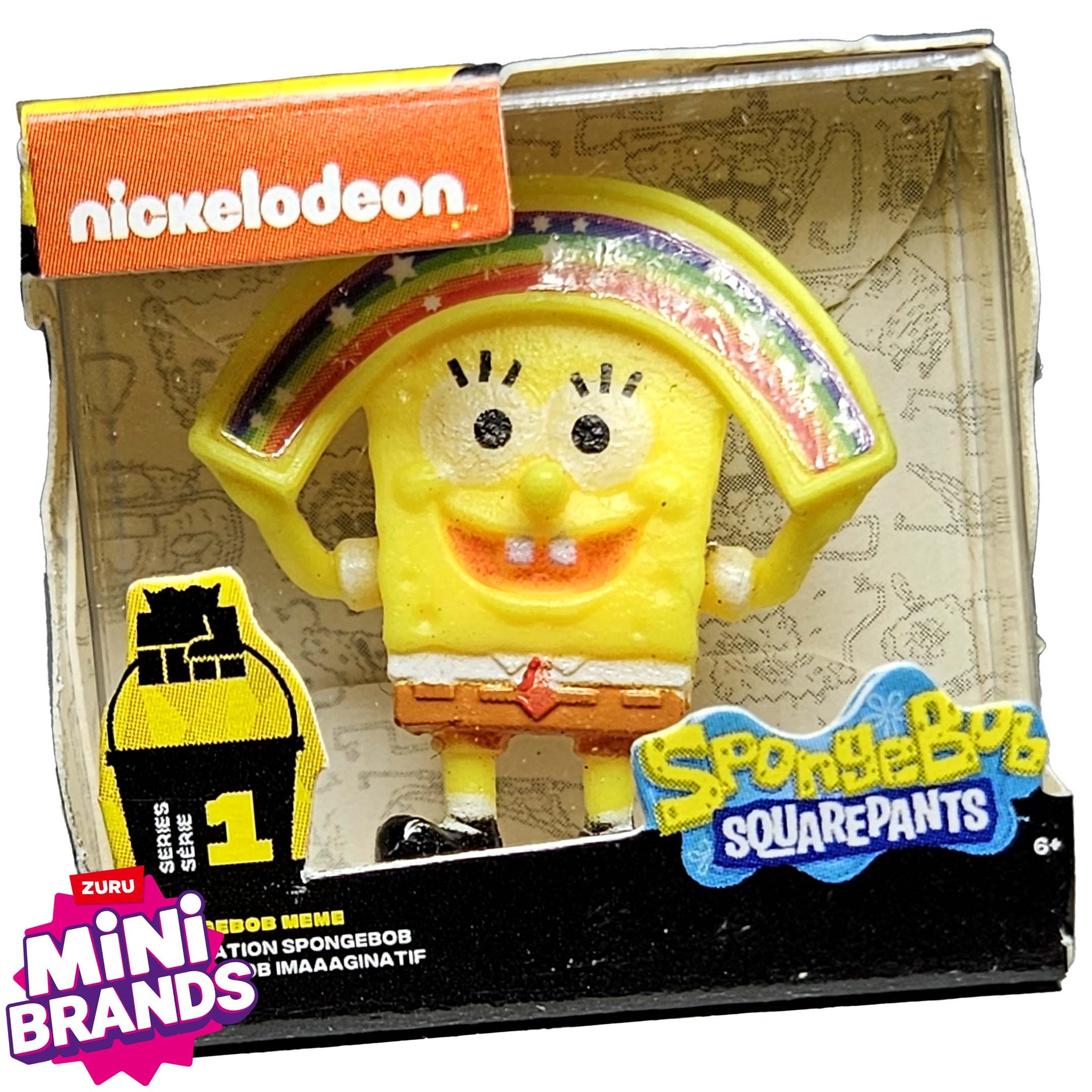 Toy Mini Brands Miniatures S1 - 067 SpongeBob SquarePants Meme – Mini ...