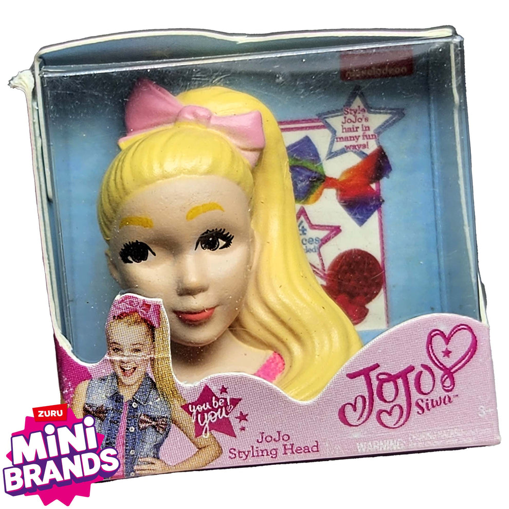Toy Mini Brands Miniatures S1 - 076 JoJo Siwa Styling Head – Mini Mysterys