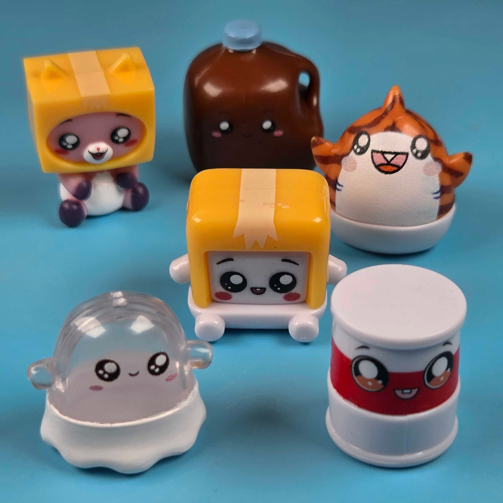 LankyBox Micro Mystery Fig S2 Bundle inc Rare Baby Shark & Ghosty ...