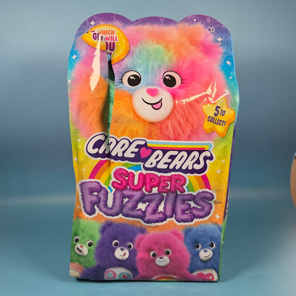 Care Bears Super Fuzzies - Bashful Heart Bear – Mini Mysterys