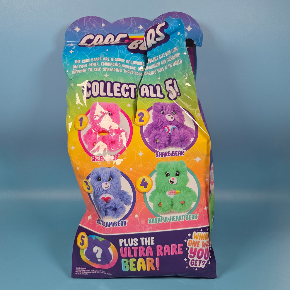 Care Bears Super Fuzzies - Bashful Heart Bear – Mini Mysterys