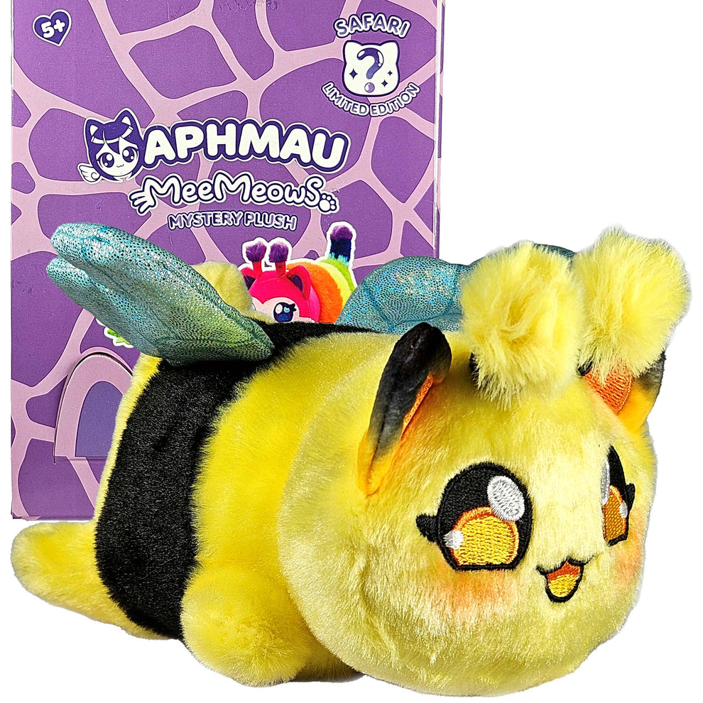 Aphmau MeeMeows Safari Series Plushie - Bee Cat – Mini Mysterys