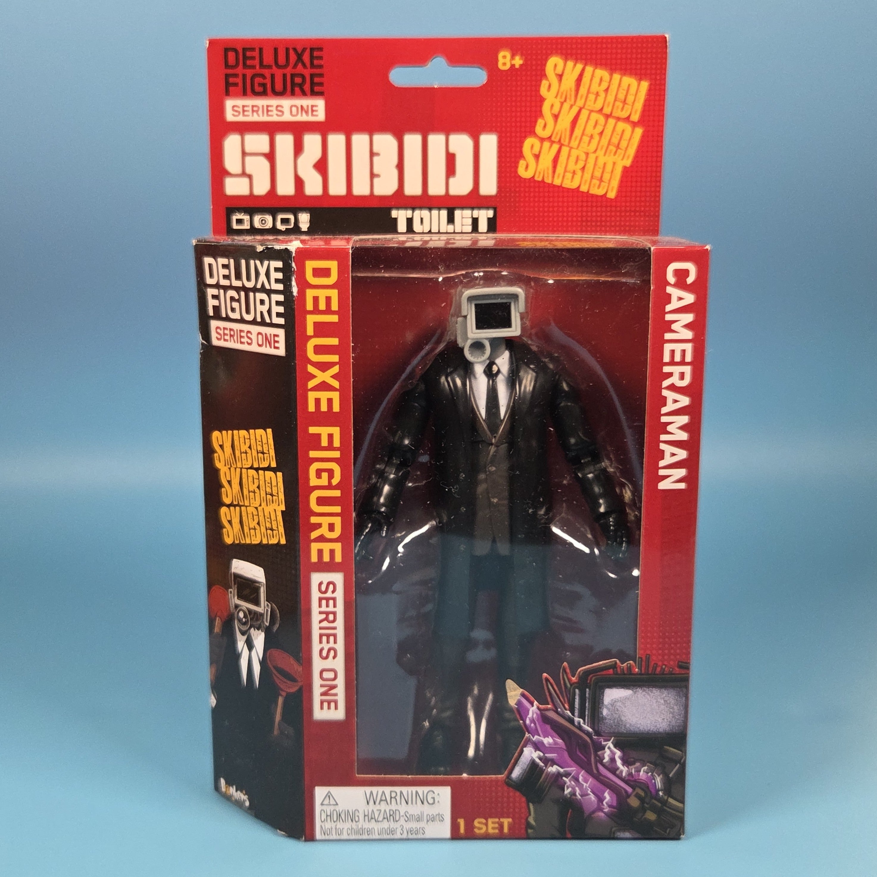 Skibidi Toilet Deluxe Figures Series 1 - Cameraman – Mini Mysterys
