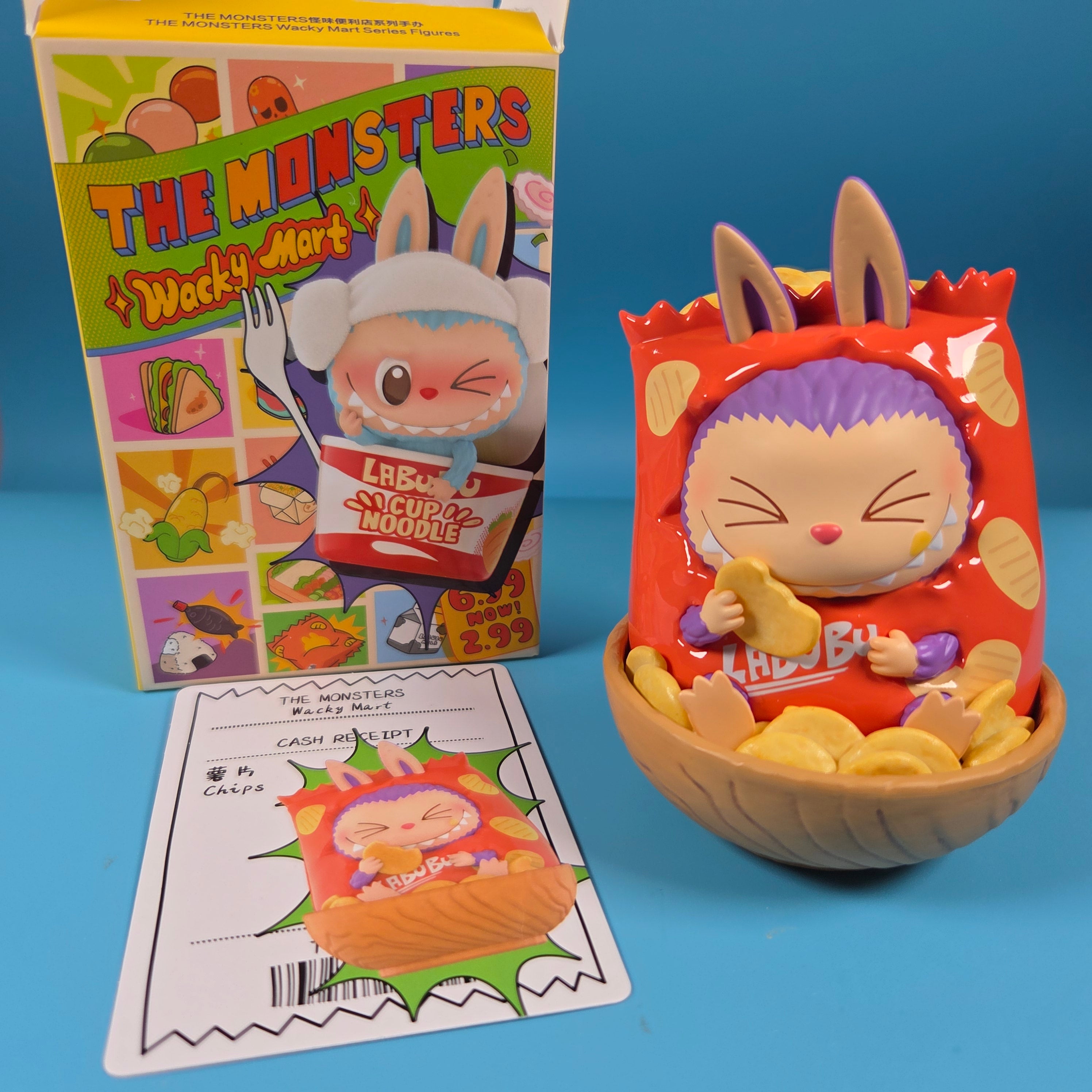 POP MART Labubu The Monsters Wacky Mart - Chips – Mini Mysterys