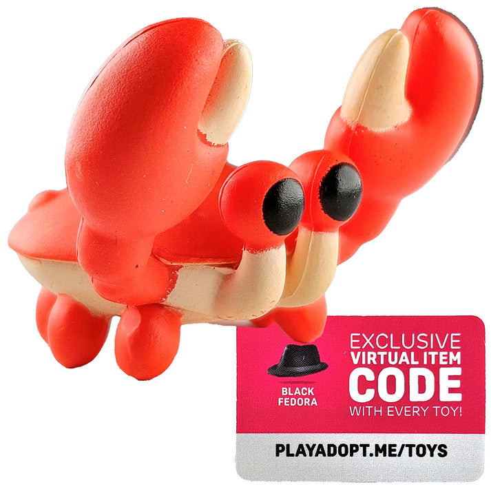 Adopt Me Mystery Pets Series 1 - Crab (Uncommon) with Black Fedora Cod ...