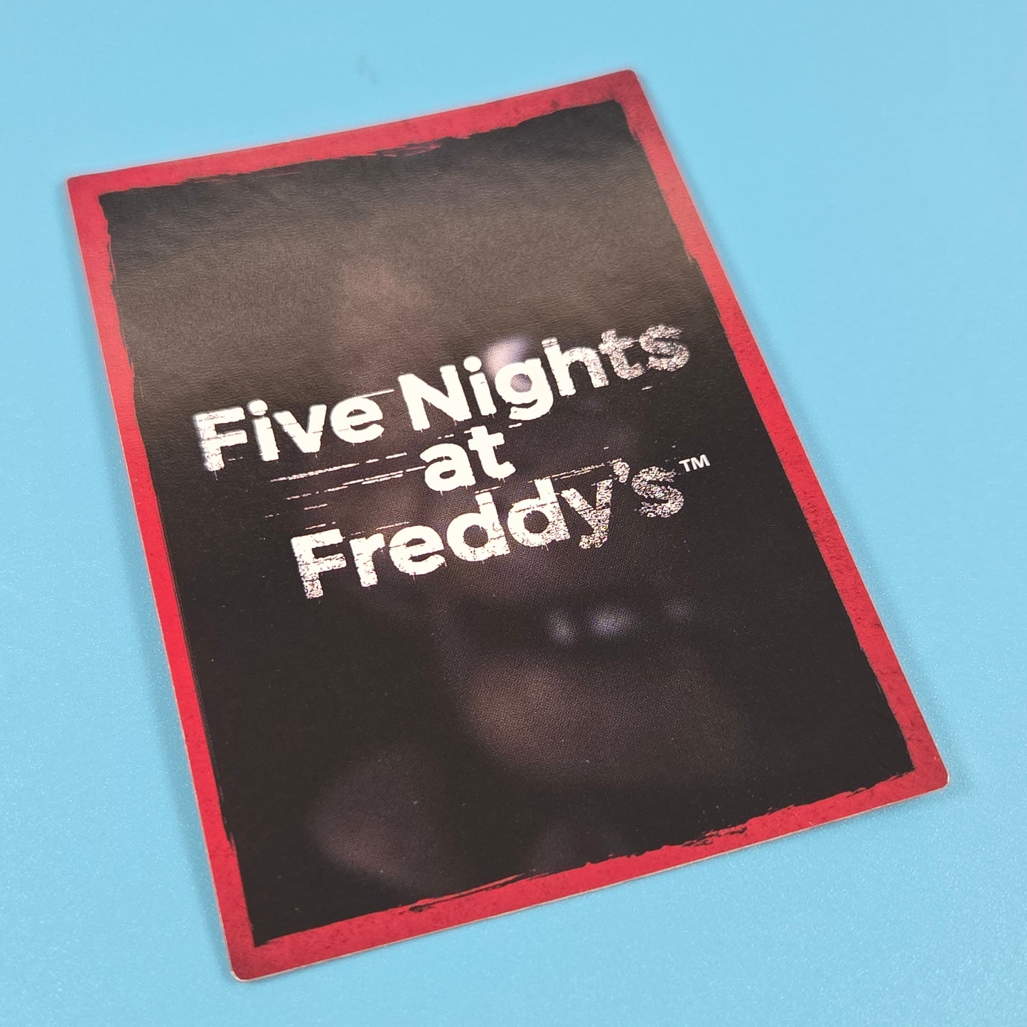 Five Nights at Freddys Faz's Fizzy Station - Funtime Freddy Card (Gold ...
