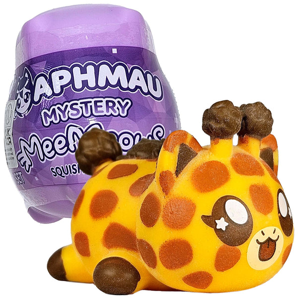 Aphmau MeeMeows Mystery Squishy Series 2 (Safari) - Giraffe Cat – Mini ...