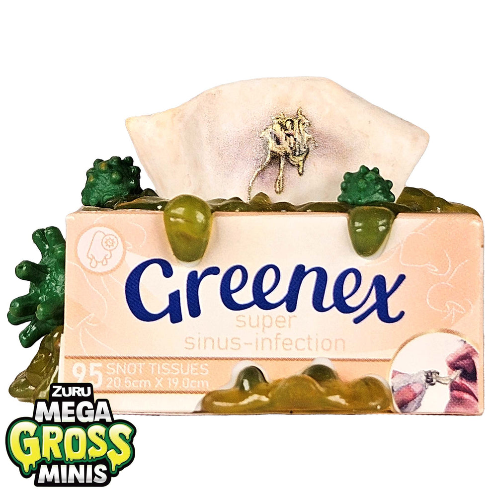 Mega Gross Minis Series 2 Miniatures - Greenex Tissues – Mini Mysterys