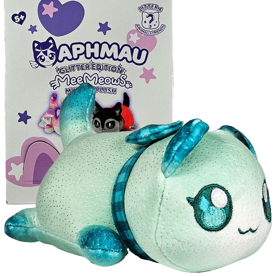 Aphmau MeeMeows Glitter Edition Plushie - Kim Cat – Mini Mysterys
