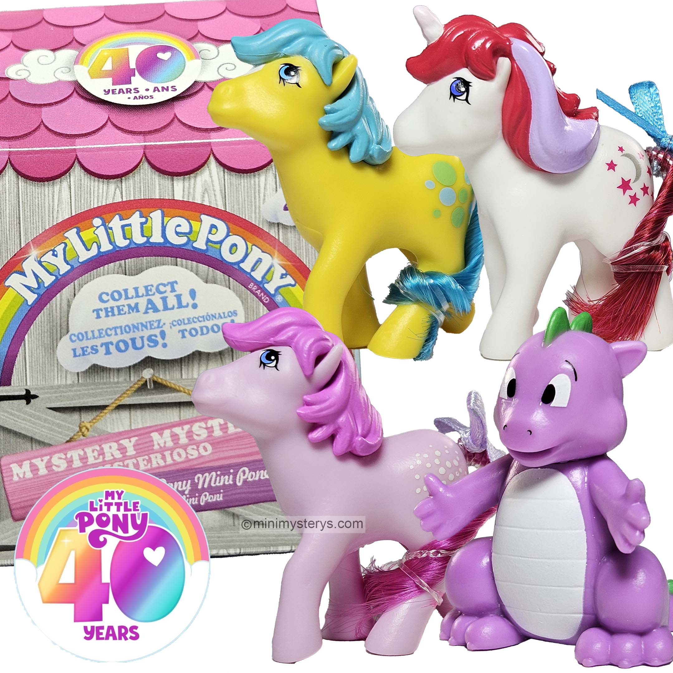 My Little Pony 40th Anniversary Minis - Choose Yours – Mini Mysterys