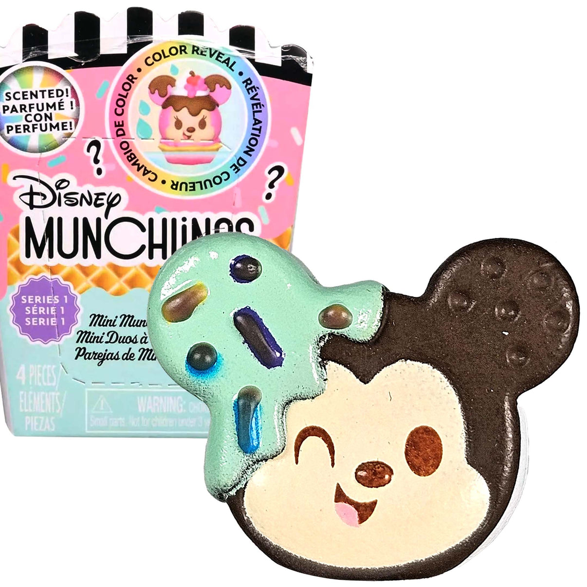 Disney Munchlings Mini Munch Series 1 - Mickey Mouse (COMMON) Mint Dip ...