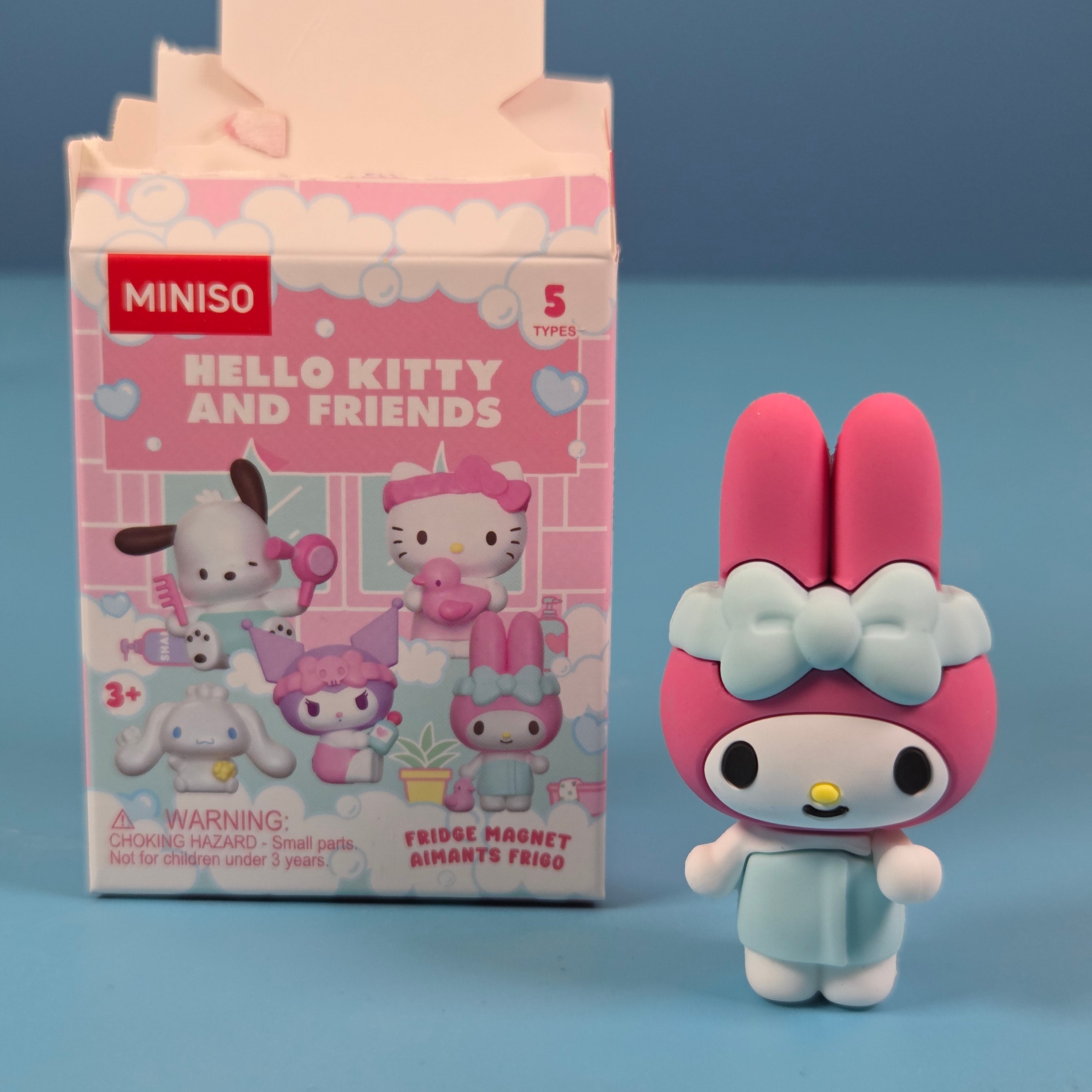 Miniso x Sanrio Shower Series Fridge Magnet - My Melody – Mini Mysterys