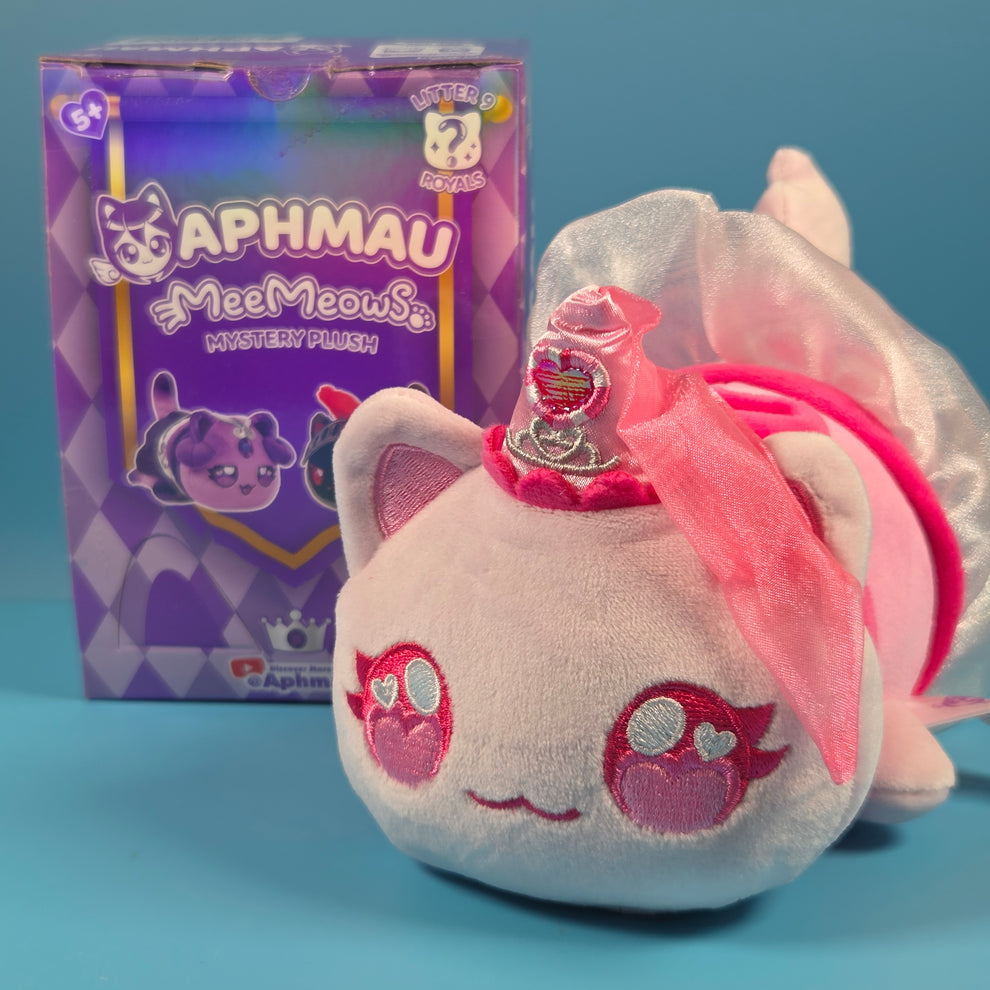 Aphmau MeeMeows Plush Royals Litter 9 - Princess Cat – Mini Mysterys