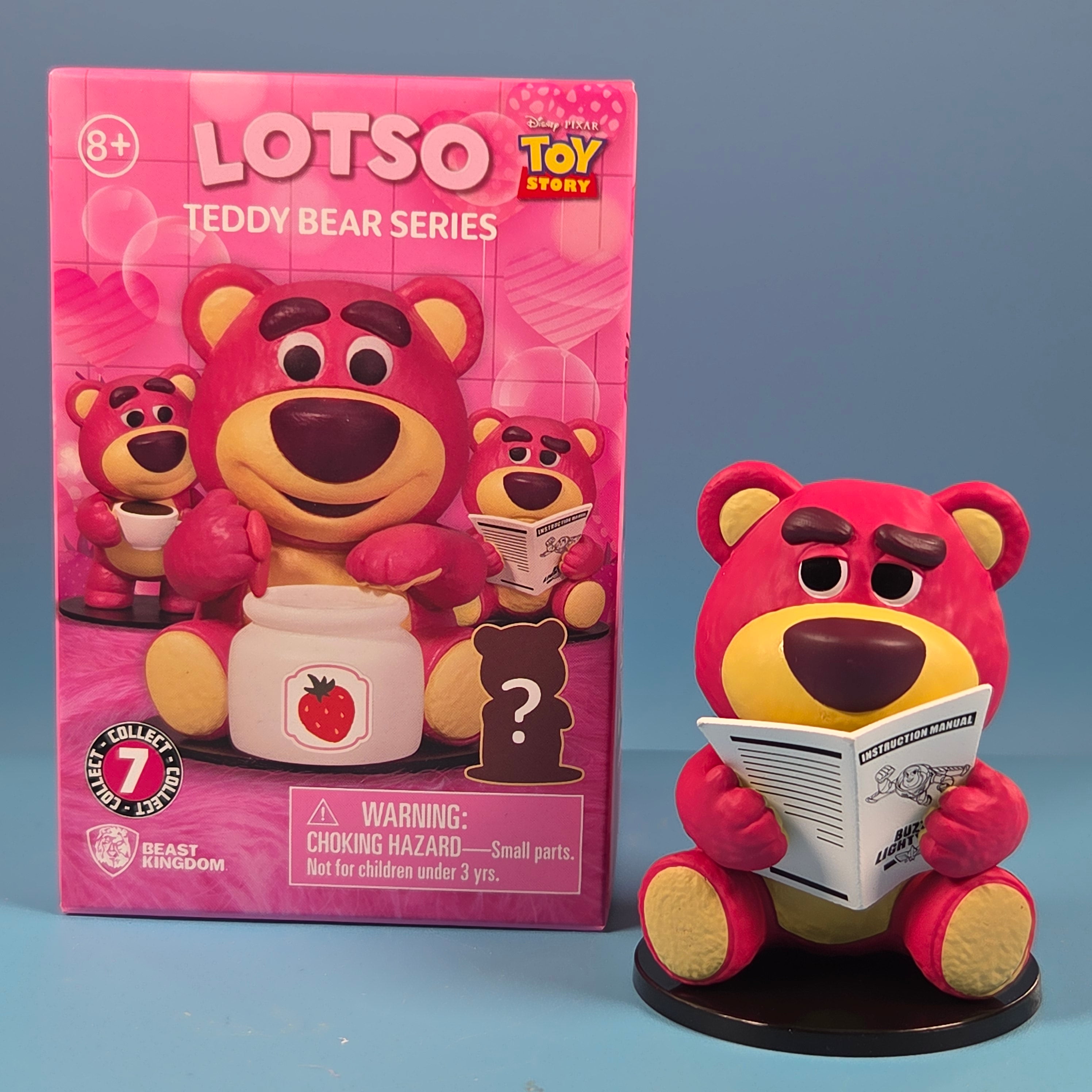 YuMe Toy Story Lotso Teddy Bear Series - Reading Time – Mini Mysterys