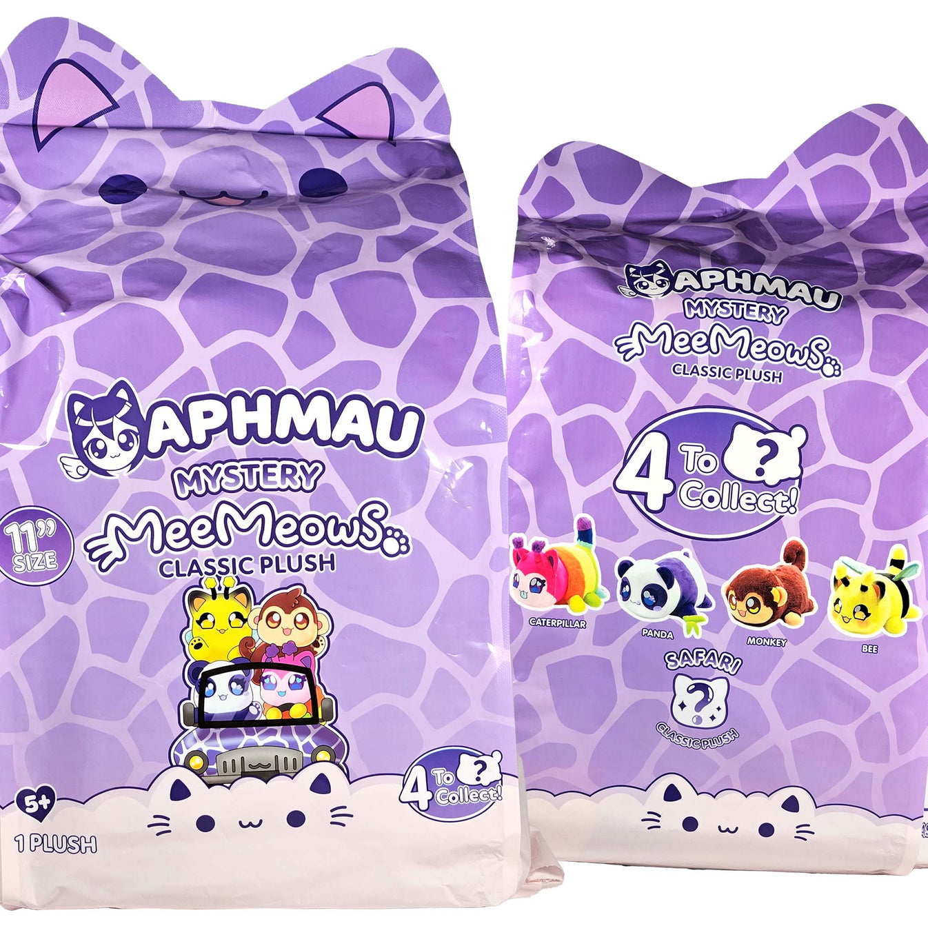 Aphmau MeeMeows Large 11" Safari Plushie - Bee Cat – Mini Mysterys