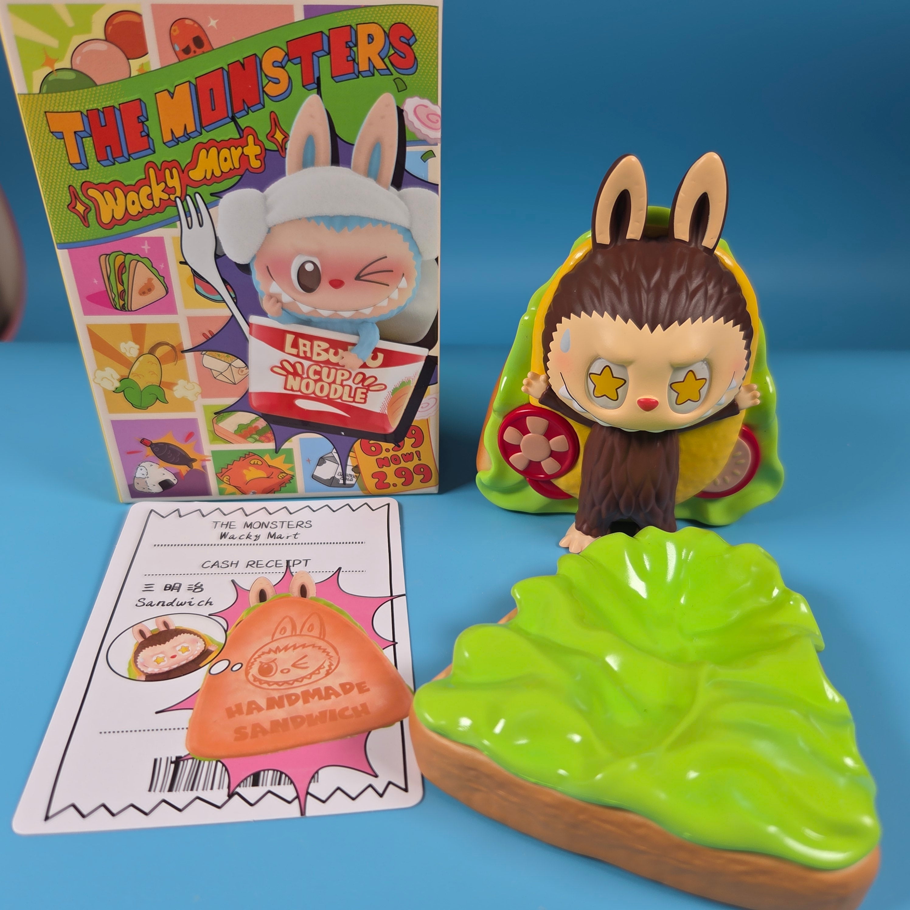 POP MART Labubu The Monsters Wacky Mart - Sandwich – Mini Mysterys