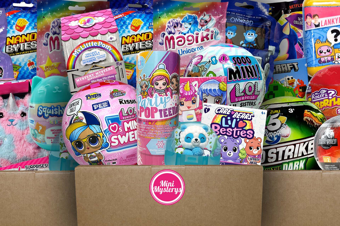 Mini Mysterys | Blind Bags Boxes Gashapon Surprise Collectible Toys