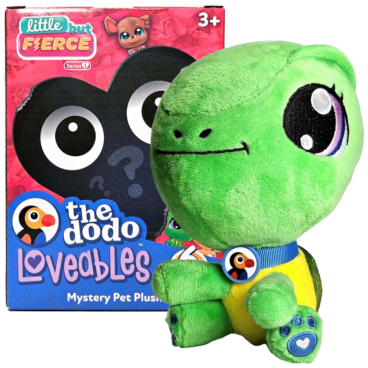 The Dodo Loveables Pet Plushie - Tuff the Turtle – Mini Mysterys