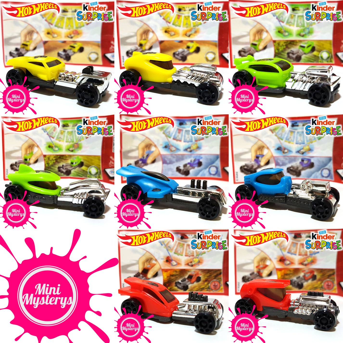 Hot Wheels Kinder Surprise Cars - Choose Yours – Mini Mysterys