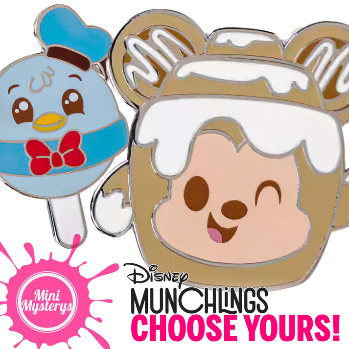 Disney Munchlings Pins Series 1 - Choose Yours – Mini Mysterys